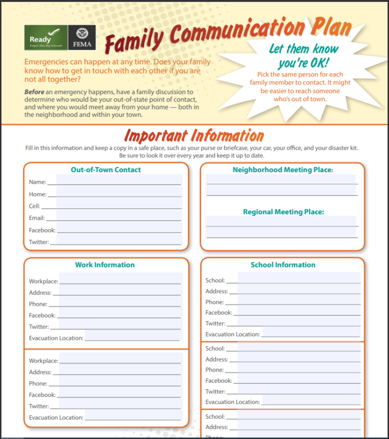 Make a Plan – ReadyWake!